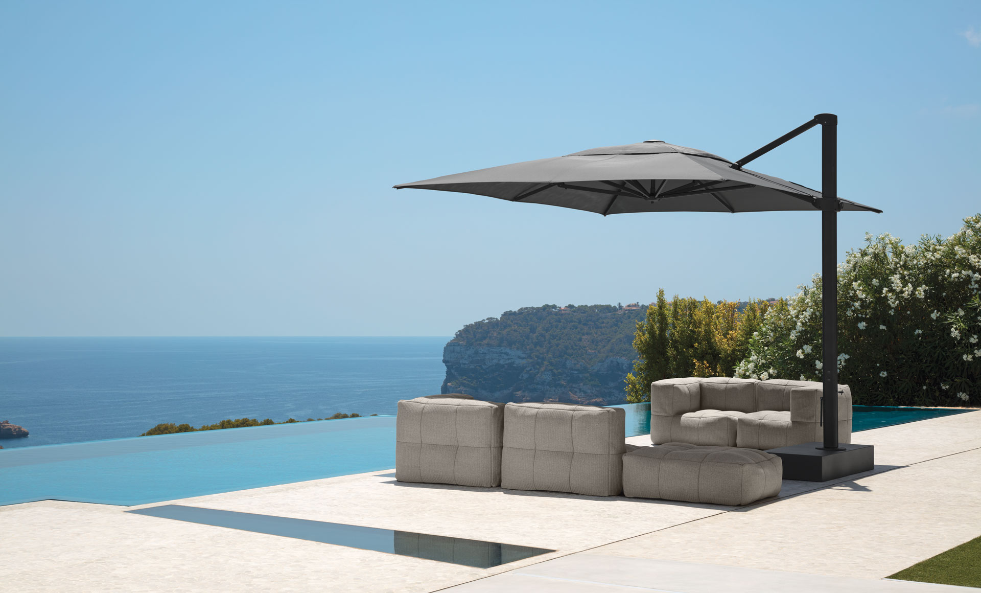 Parasol Athena | Aménagements extérieurs/intérieurs : Talenti